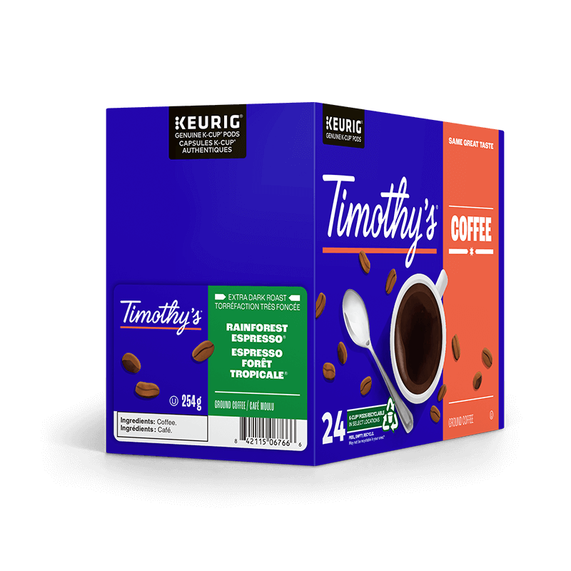 Timothy's | Coffee, tea, K-Cup® pods & more | VHCS